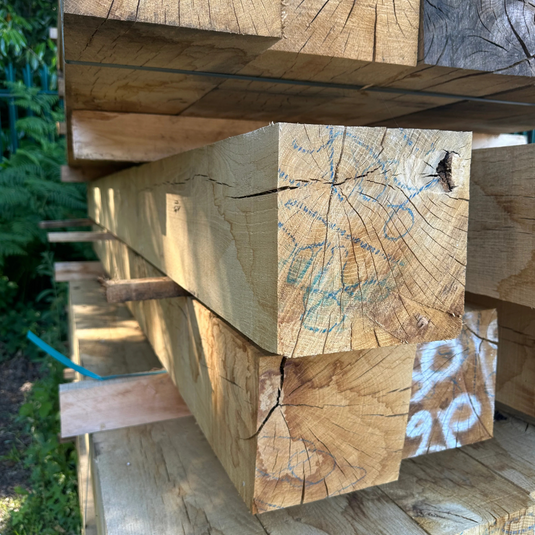 Oak Posts and Beams | Premium Oak Timber Posts Online - E O Burton